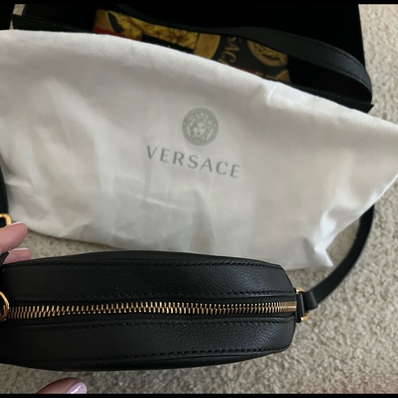 Versace Collection | Bags | Versace Round Camera Bag | Poshmark